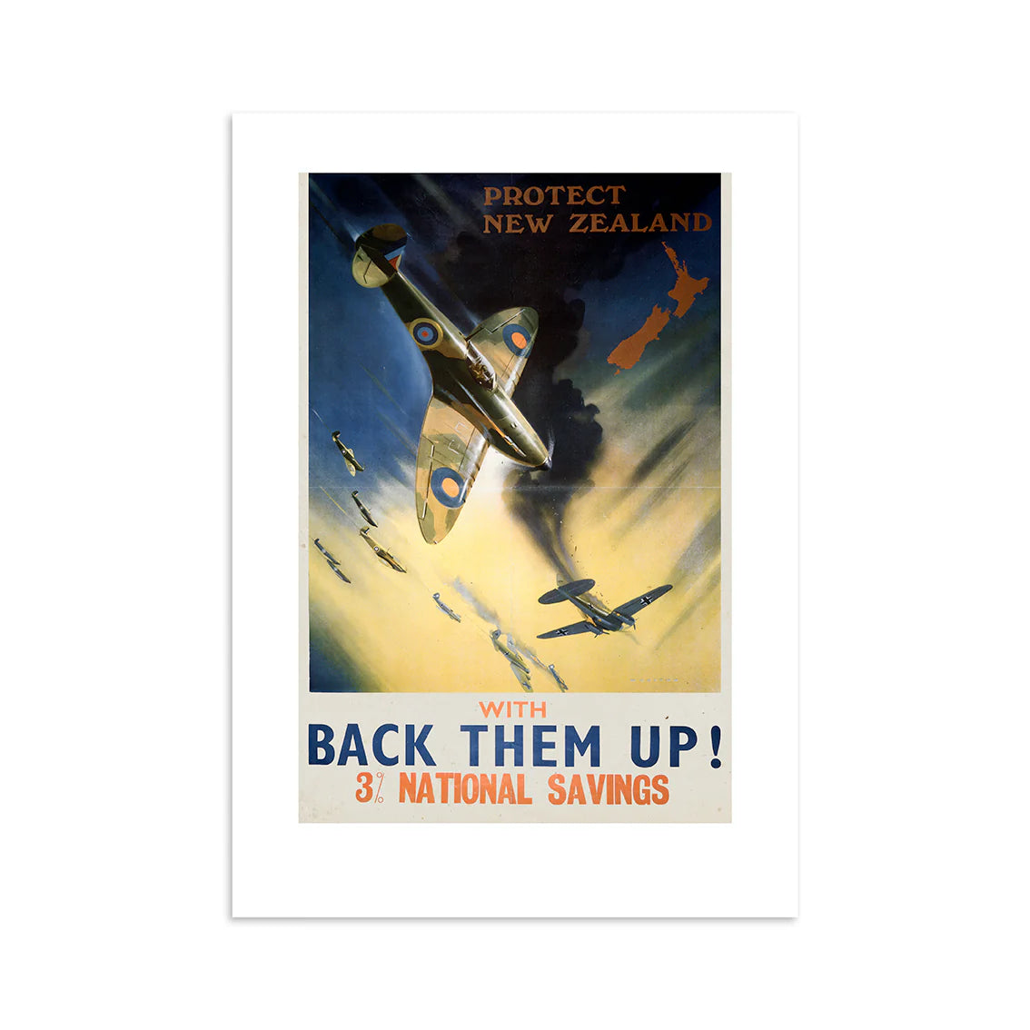 Back Them Up III War Print A4 – Anec•dote